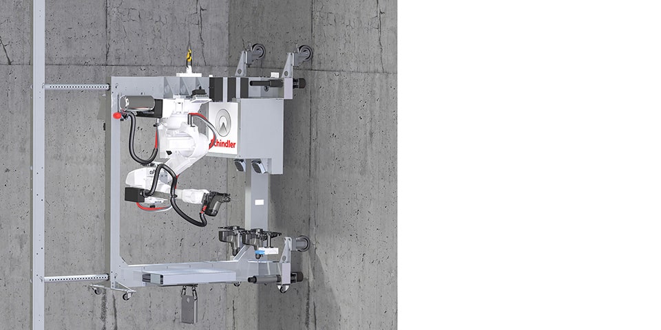 Schindler presents revolutionary robotic system for elevators