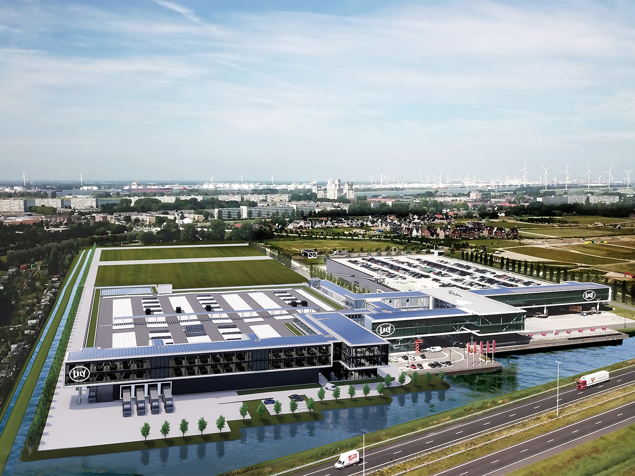 Lely Campus Maassluis: Duurzame uitbreiding langs de A20