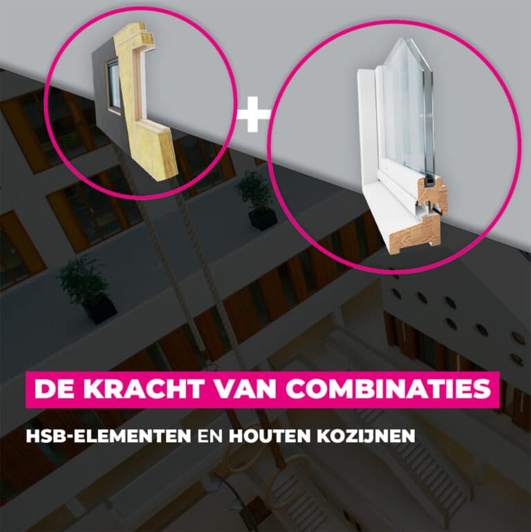 Bouwtijdverkorting met HSB-elementen, inclusief kozijnen