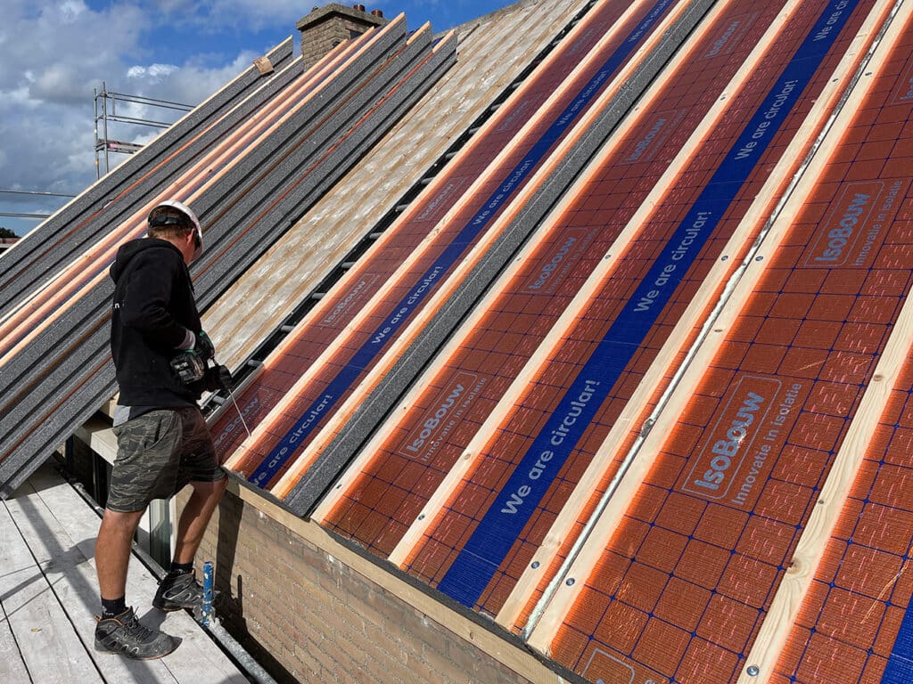 Roof renovation in one morning