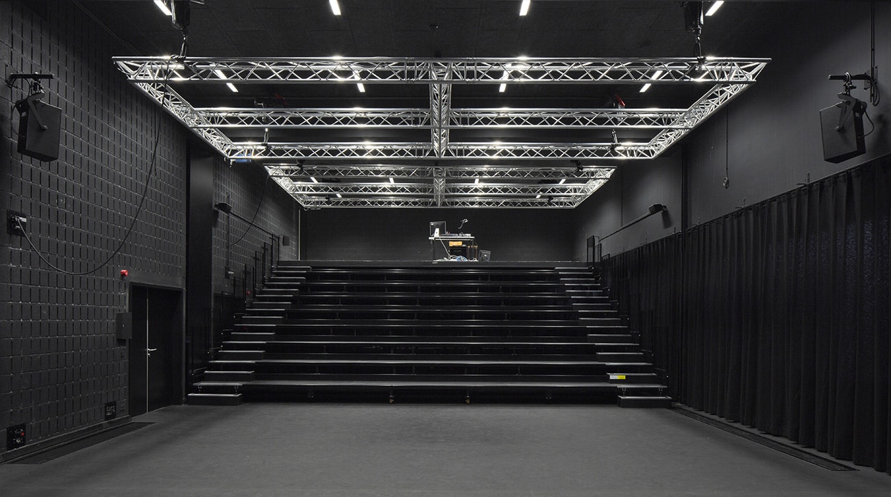 Acoustic concrete blocks for a pleasant sound experience