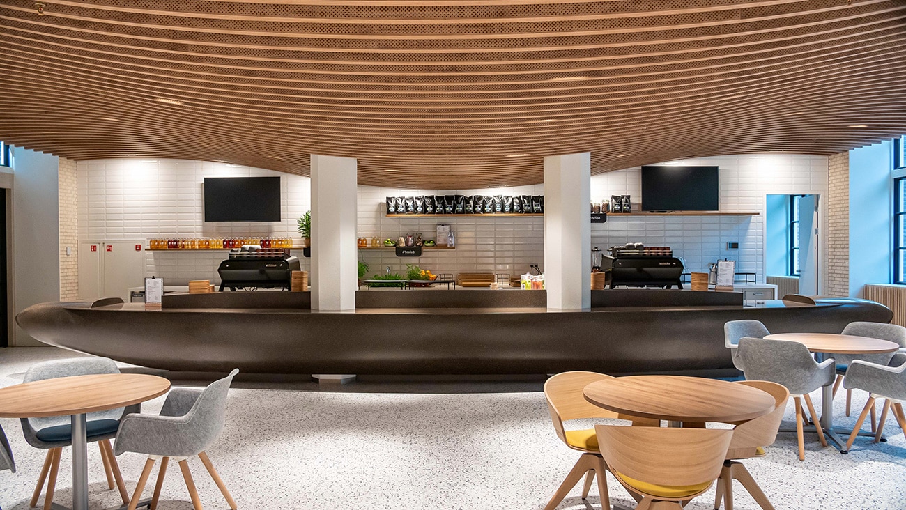 Maatwerkinterieur voor hoofdkantoor Shell Nederland in Den Haag