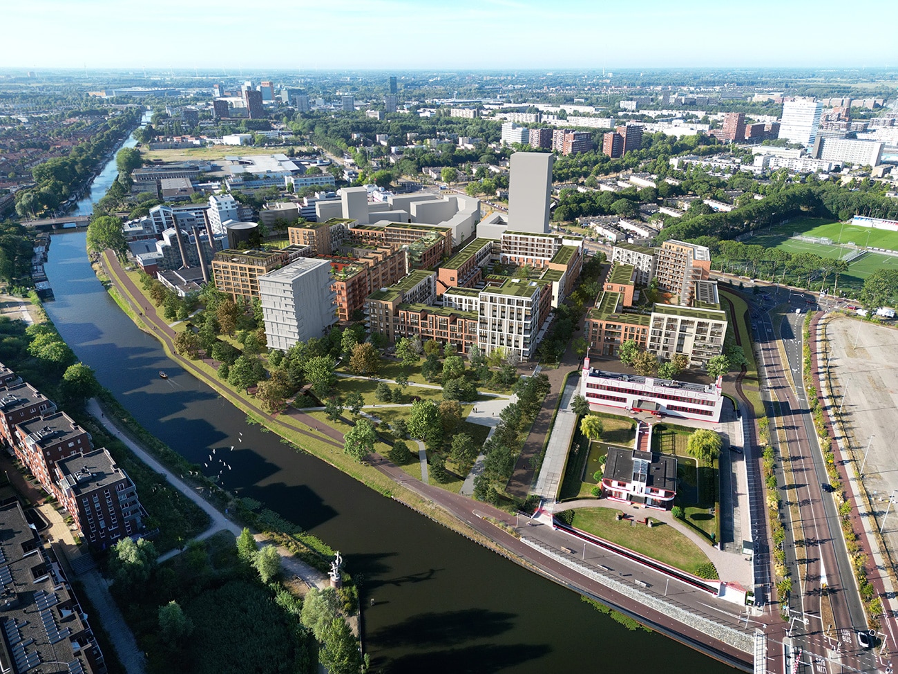 De Nieuwe Defensie, Utrecht: Healthy urban living in a green environment