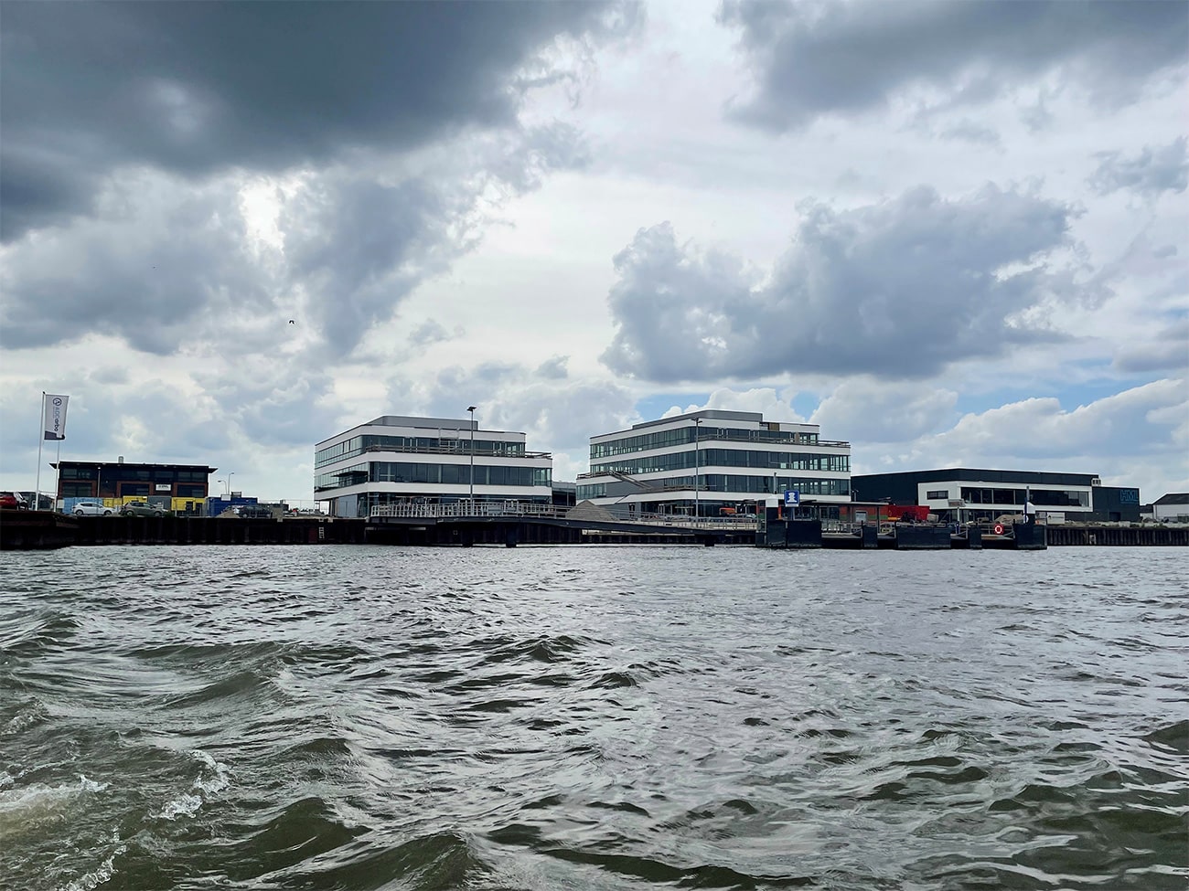 'Ordinary' water bus stop becomes vibrant and lively plaza with offices ...