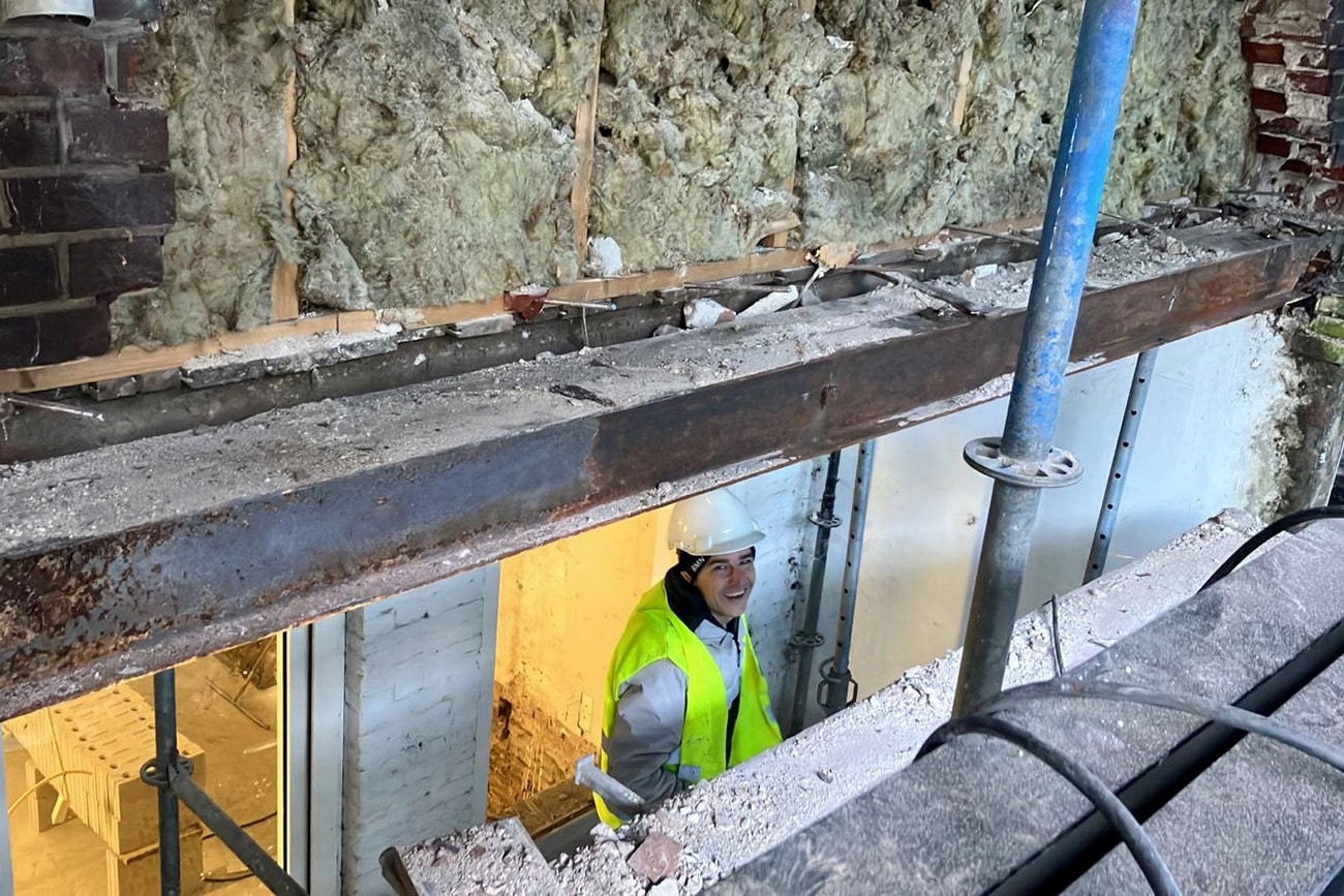 Good masonry and grouting as a finishing touch