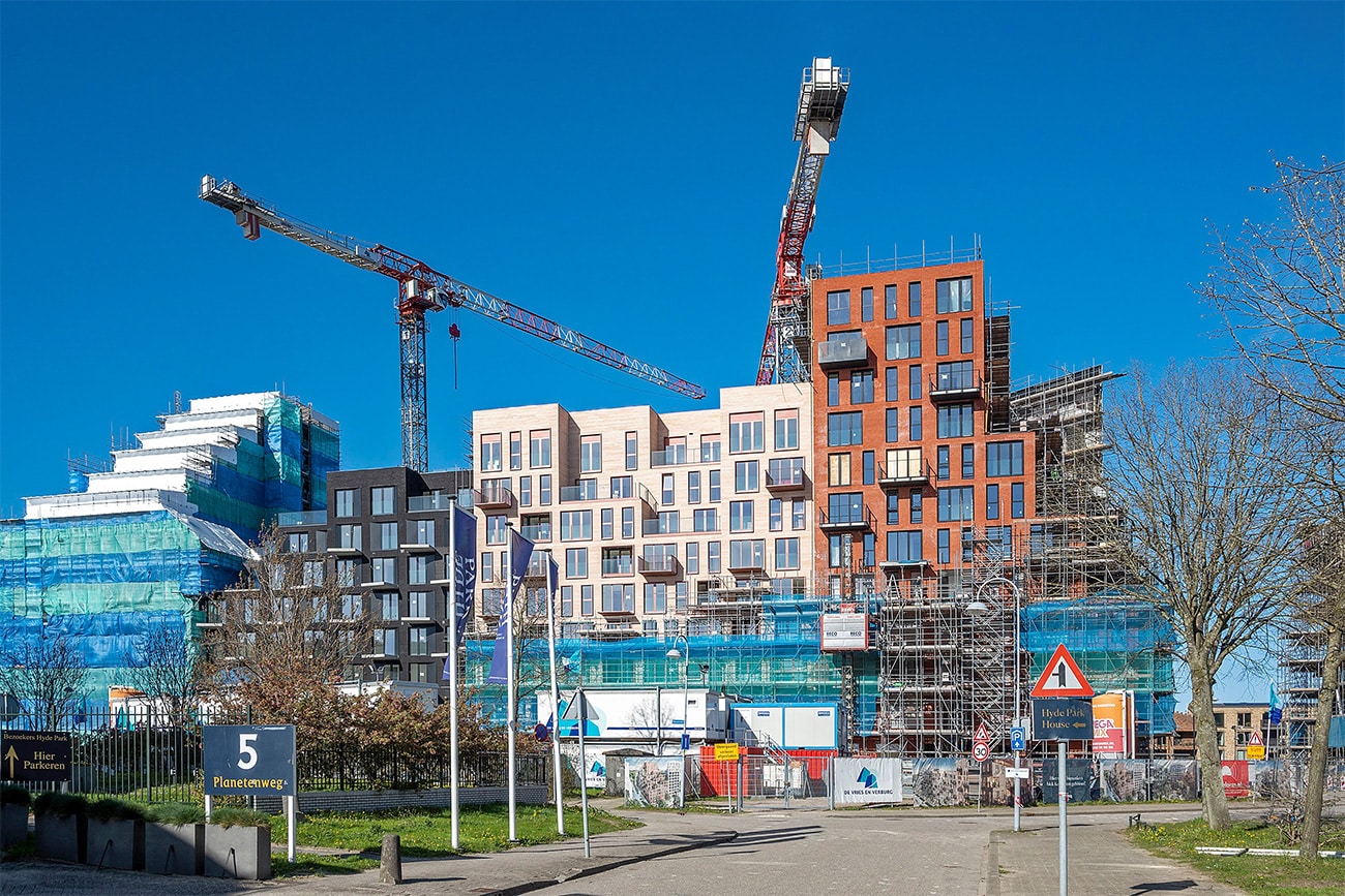 1 building block, 7 'houses' realized simultaneously