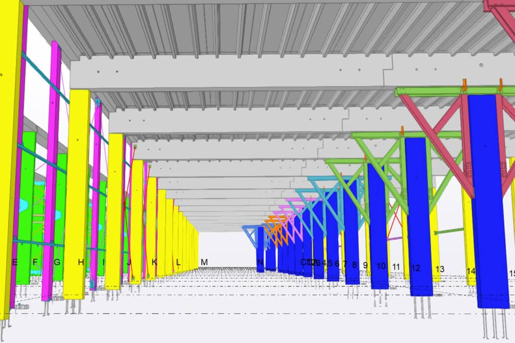 Perfect connection of concrete and steel