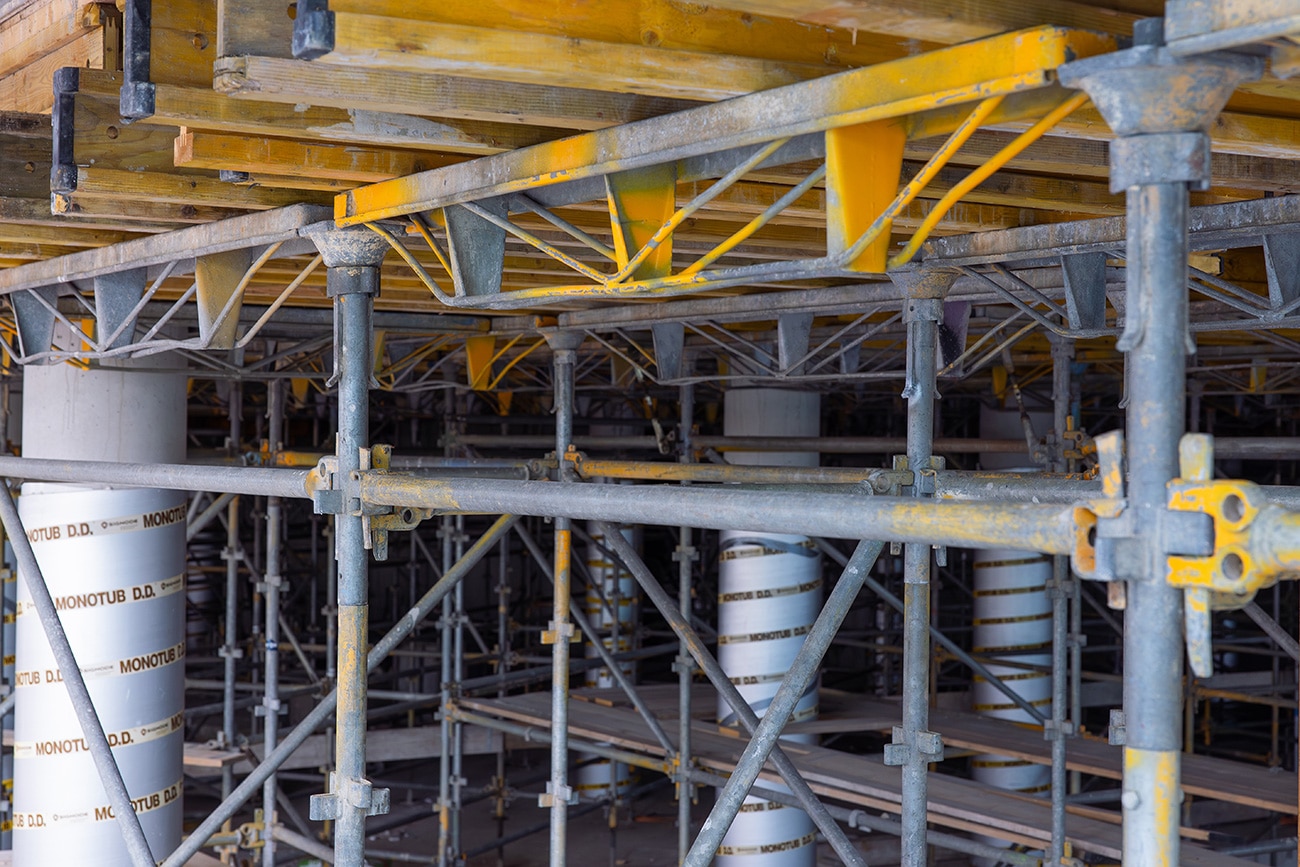 Complexe ondersteuningsconstructies voor uniek woningbouwproject