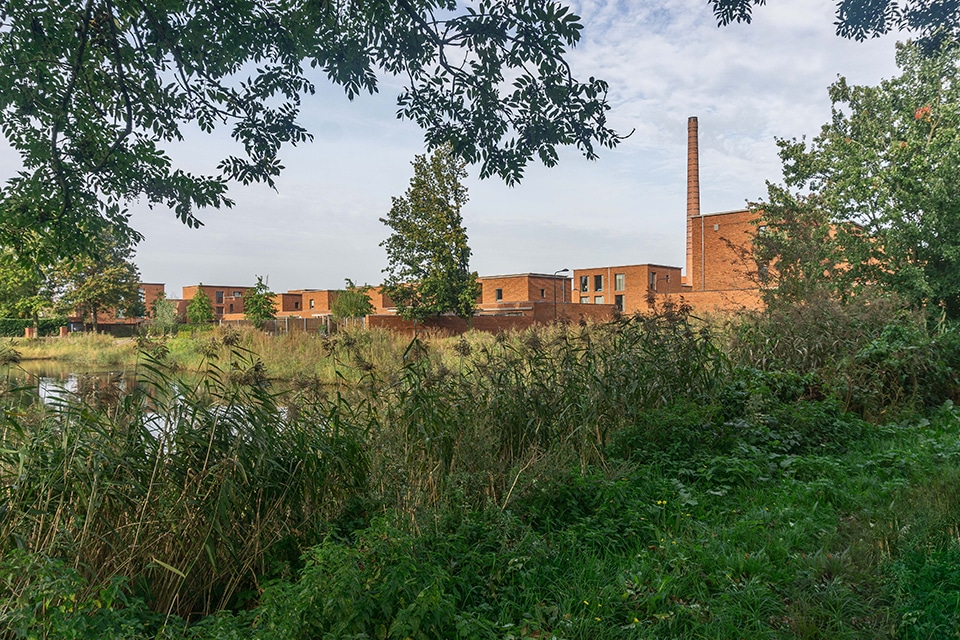 Historisch fabrieksterrein Van Besouw omgebouwd tot moderne woonwijk