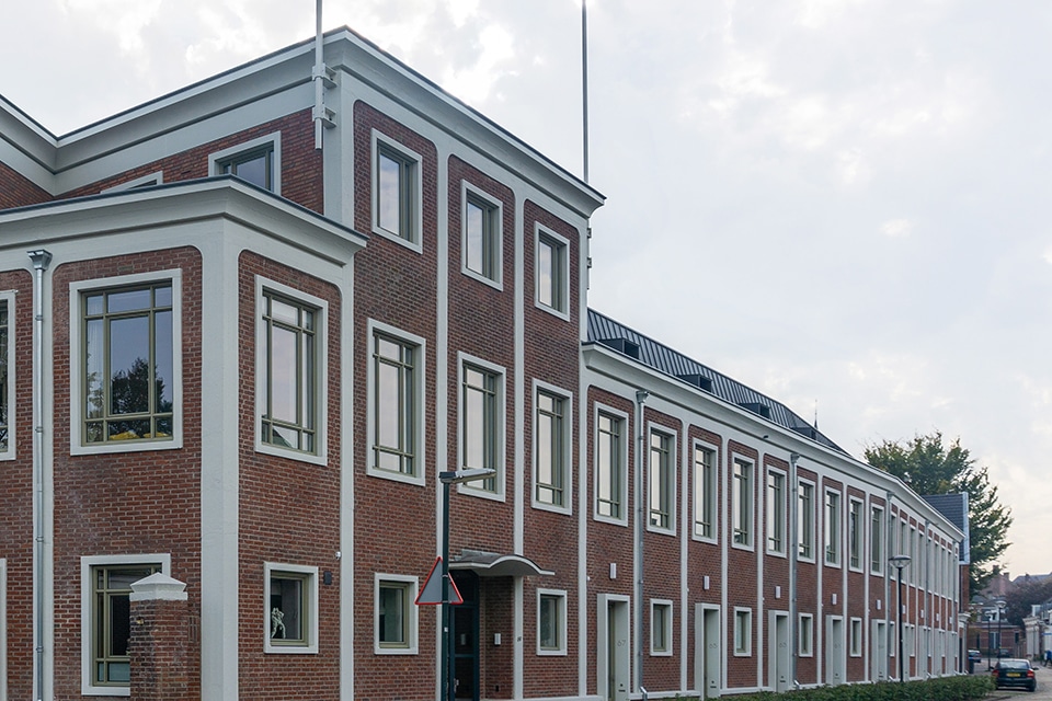 Historisch fabrieksterrein Van Besouw omgebouwd tot moderne woonwijk