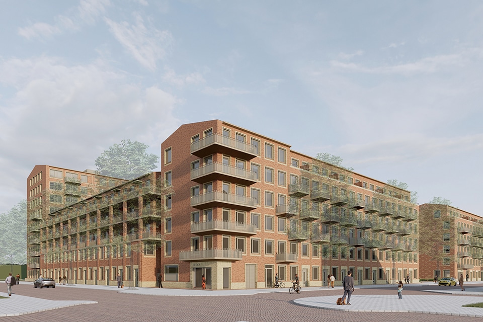 Groen wonen in het Amsterdamse centrum