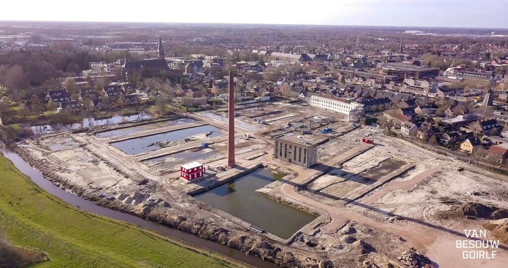 Historisch fabrieksterrein Van Besouw omgebouwd tot moderne woonwijk