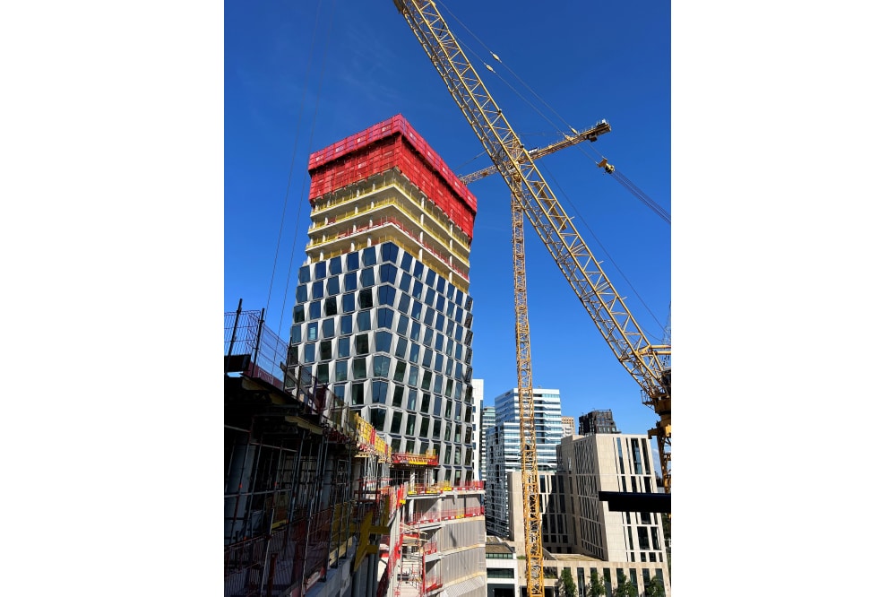 Hybrid concrete shell for The Pulse of Amsterdam