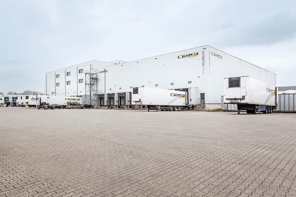Energiezuinige en brandveilige nieuwbouw voor Müller Fresh Food Logistics
