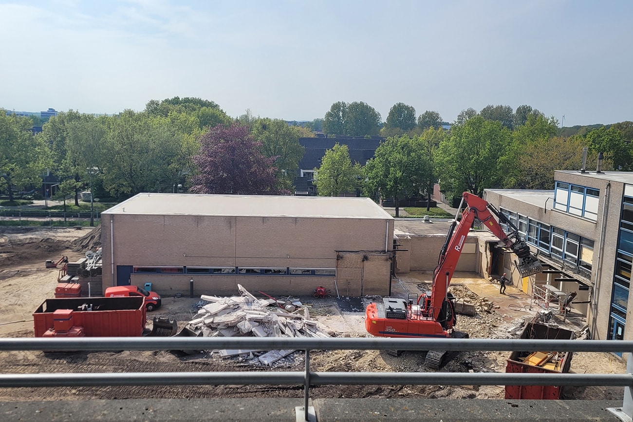 Circulaire slopers zetten zich in voor een groen Dulon College