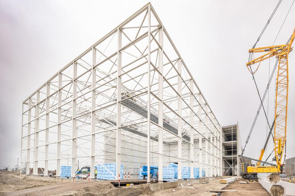 Koelvrieshuis van 40.000 m2