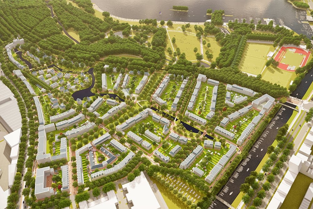 Nieuw Kralingen bouwt voort op oude wijken en groen