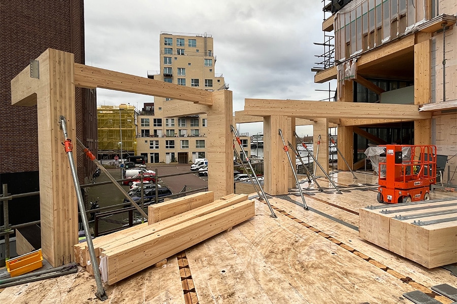 SAWA: Een uniek houten gebouw met hoogwaardige installaties door Mampaey