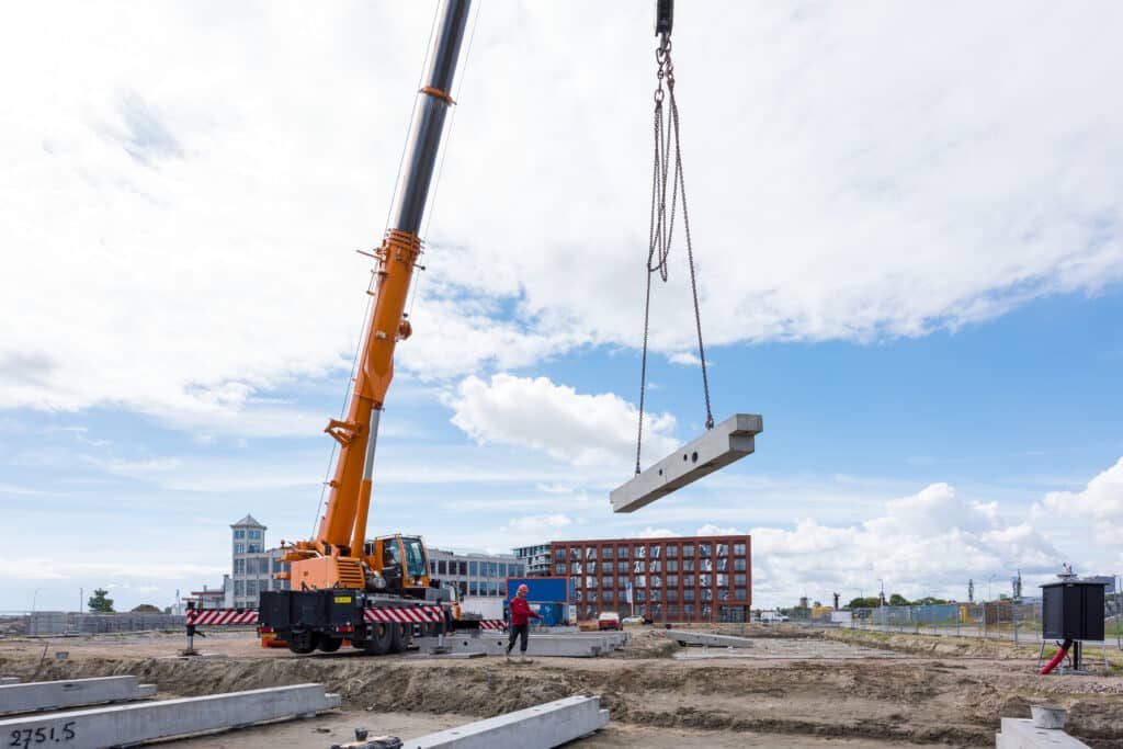 Precast foundation for single-family houses and apartments The Admiralty